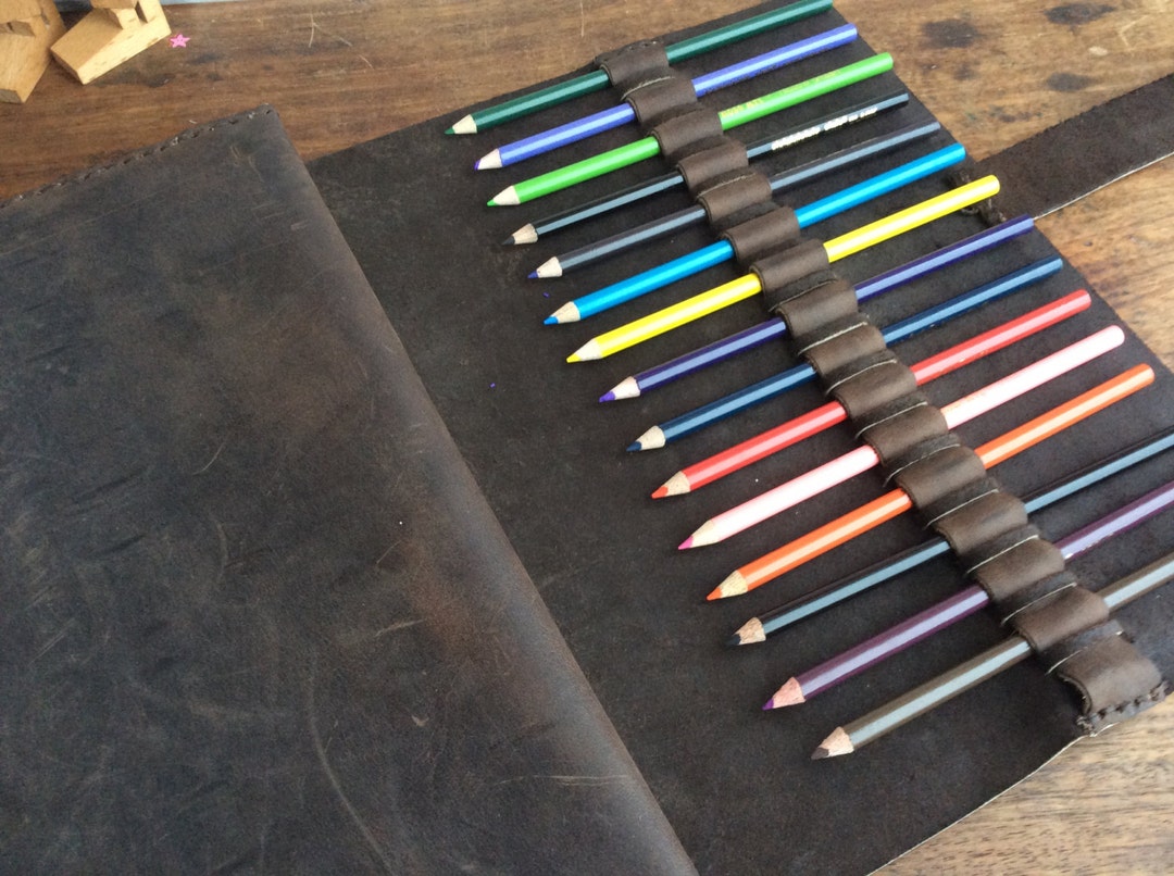 Sketchbook Notebook for Drawing / Refillable Sketchbook / Leather ...