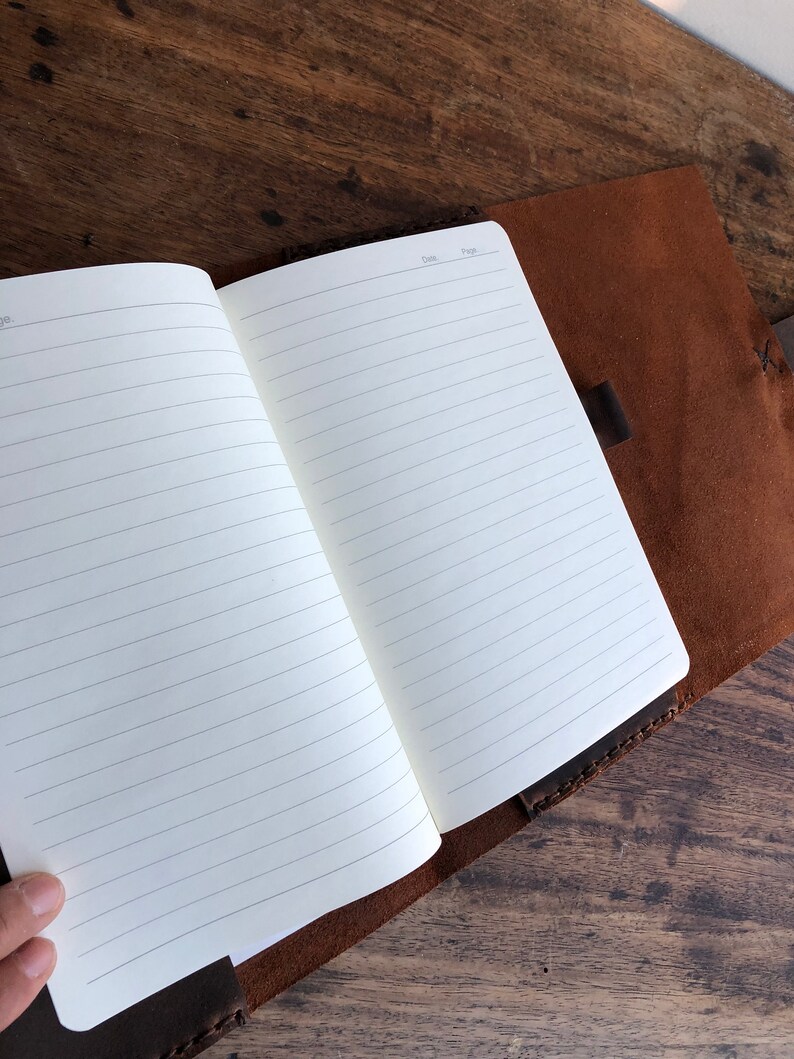 Vintage Notebook Soft Leather Journal Writing Notebook - Etsy