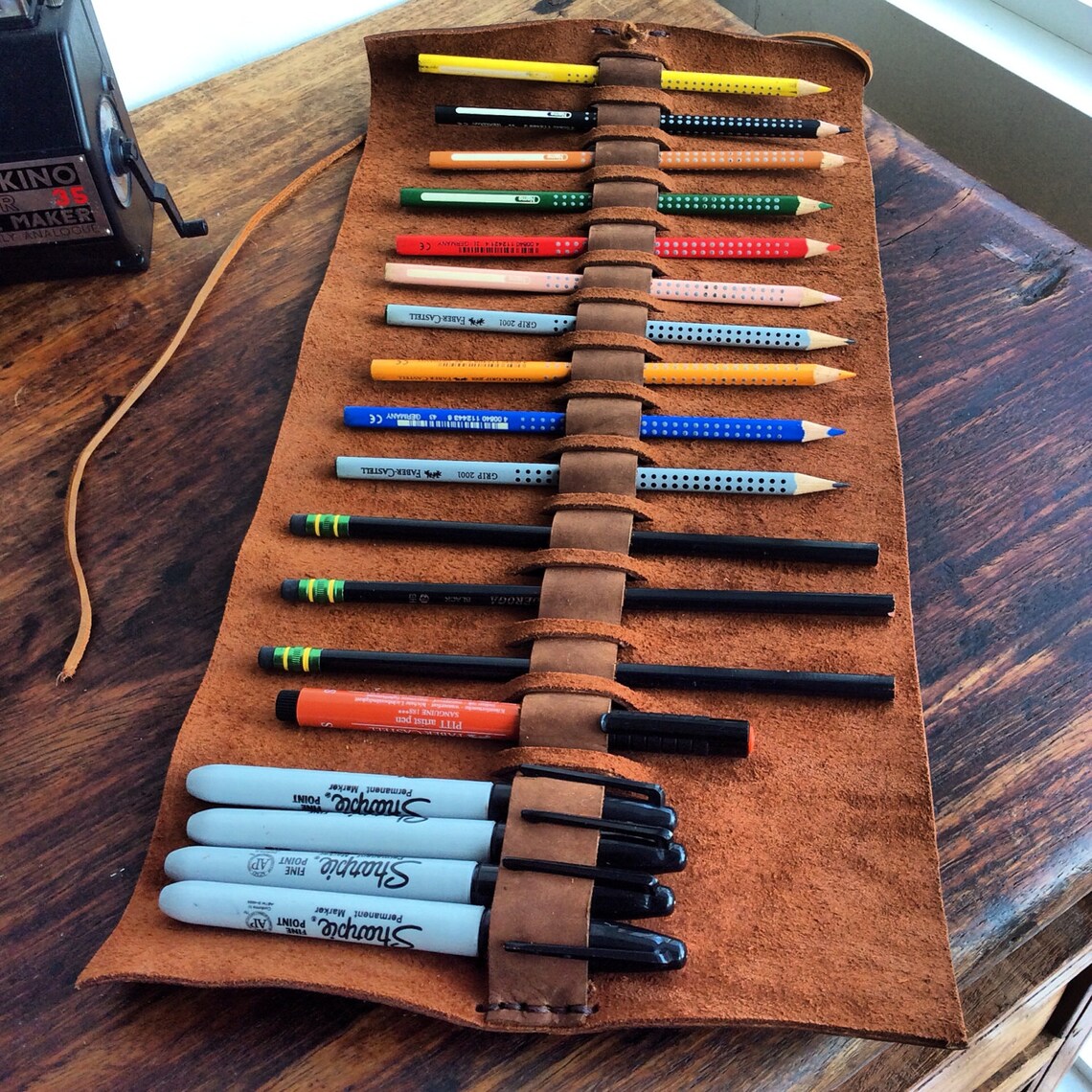 Pen Case Holder, Custom Pencil Case, Handmade Unique Pencil Holders ...