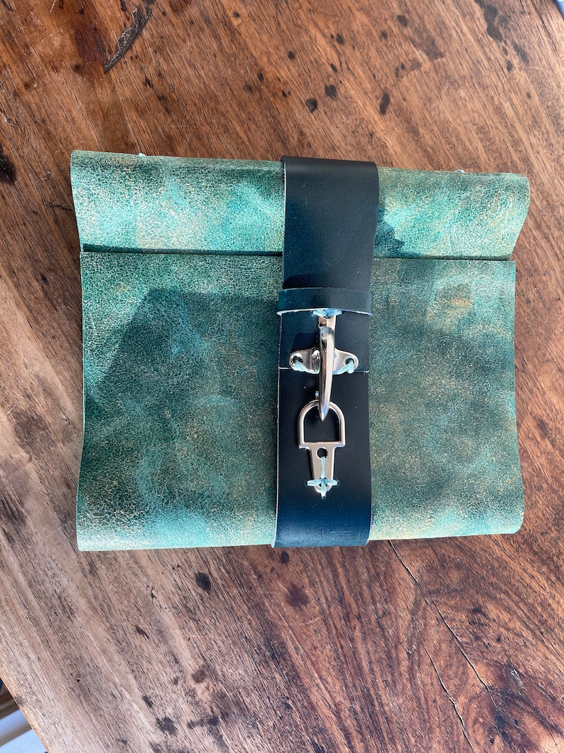 6 Ring Binder / Jade 6 Ring Planner / 6 Ring Leather Organizer - Etsy