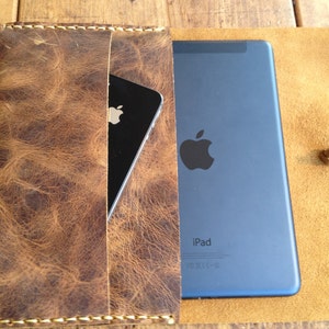 IPad Mini Case, Leather Tablet Pocket Holder, iPad Mini Travel Case ...