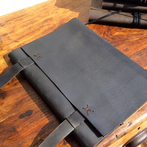 Large Leather Notebook, Big Journal, Custom Handmade Books, Leather ...