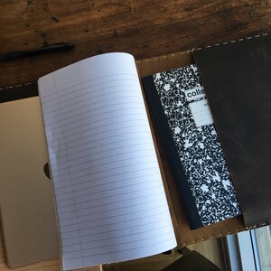 Post Binder Portfolio, Pocket Screw Post Notebook, Old School Leather ...