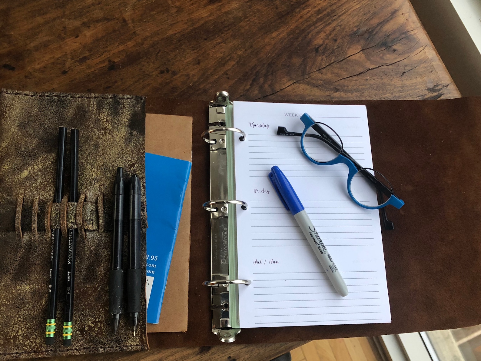 Junior Size Binder / A5 Binder Planner / A5 Personal Organizer | Etsy