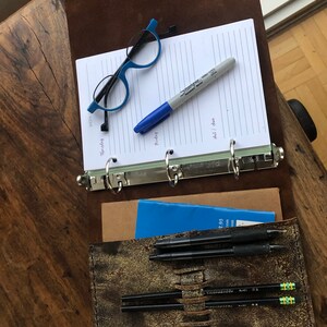 Junior Size Binder / A5 Binder Planner / A5 Personal Organizer ...