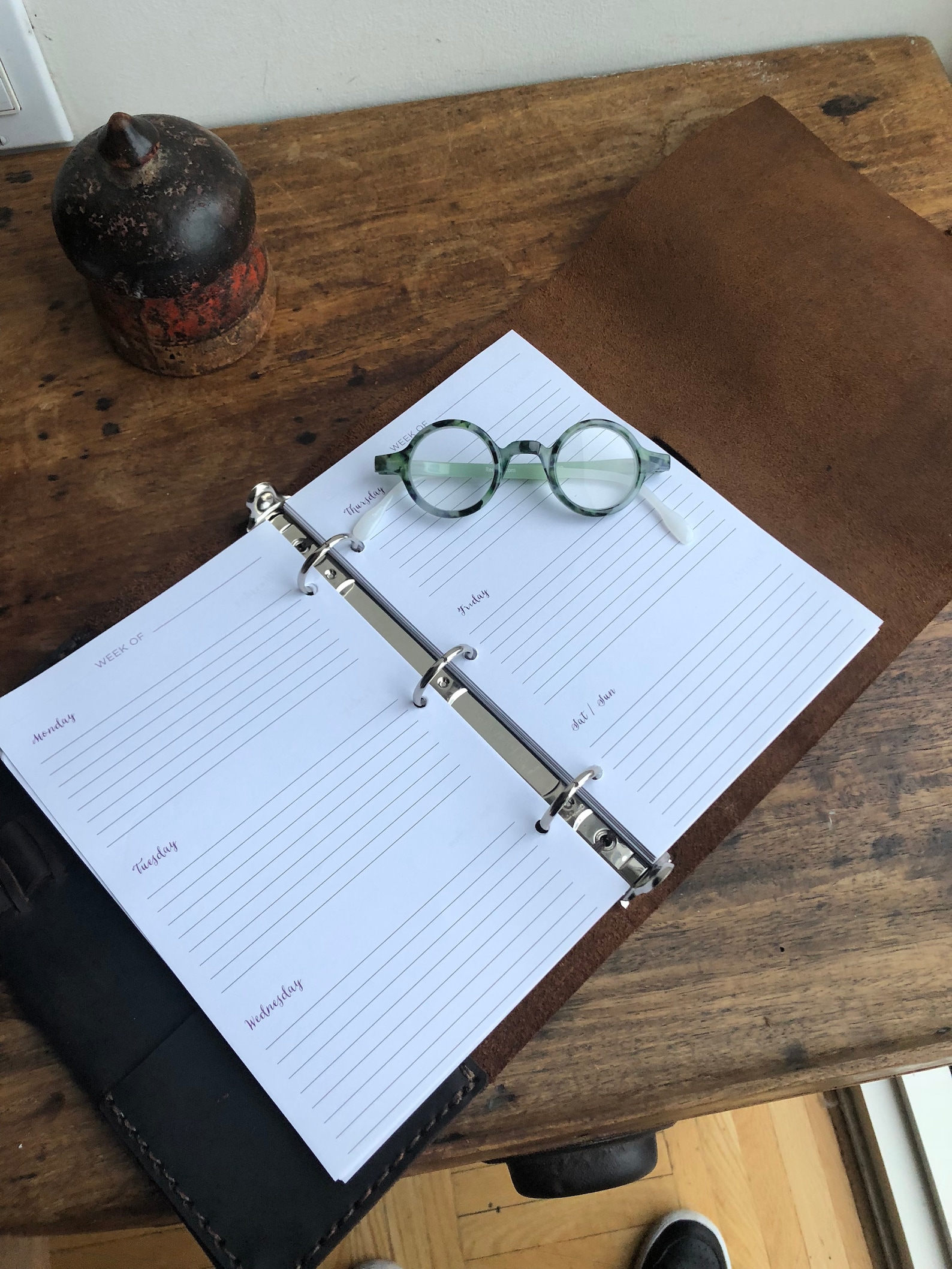 A5 Paper Size Binder / A5 Ring Binder Planner / Mini Binder - Etsy