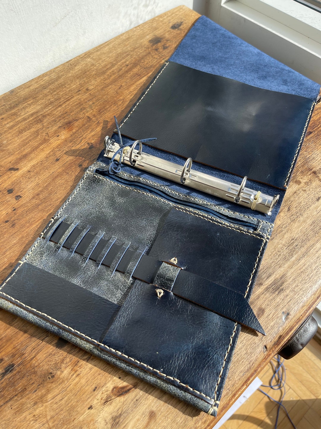 Planner Binder / 3 Ring Notebook Binder / Leather Planner Binder - Etsy