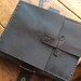 Leather Sketchpad Holder, Pen Pencil Case, Refillable Sketchbook ...
