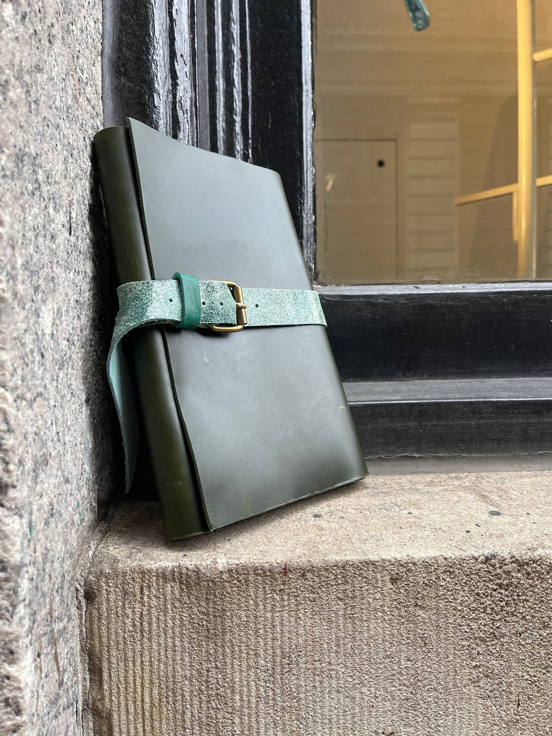 Hunter Journal / Handmade Leather Notebook With Buckle / Refillable ...