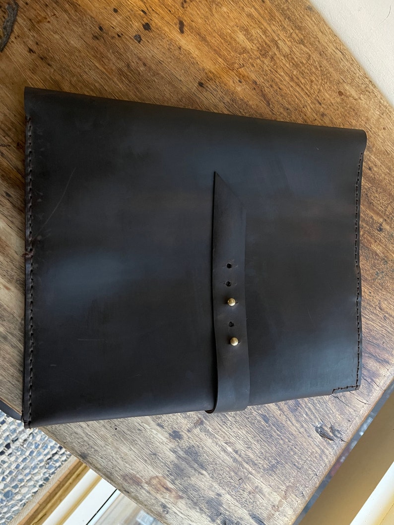 Handmade Leather Legal Pad Portfolio, Document Holder - New York Made ...