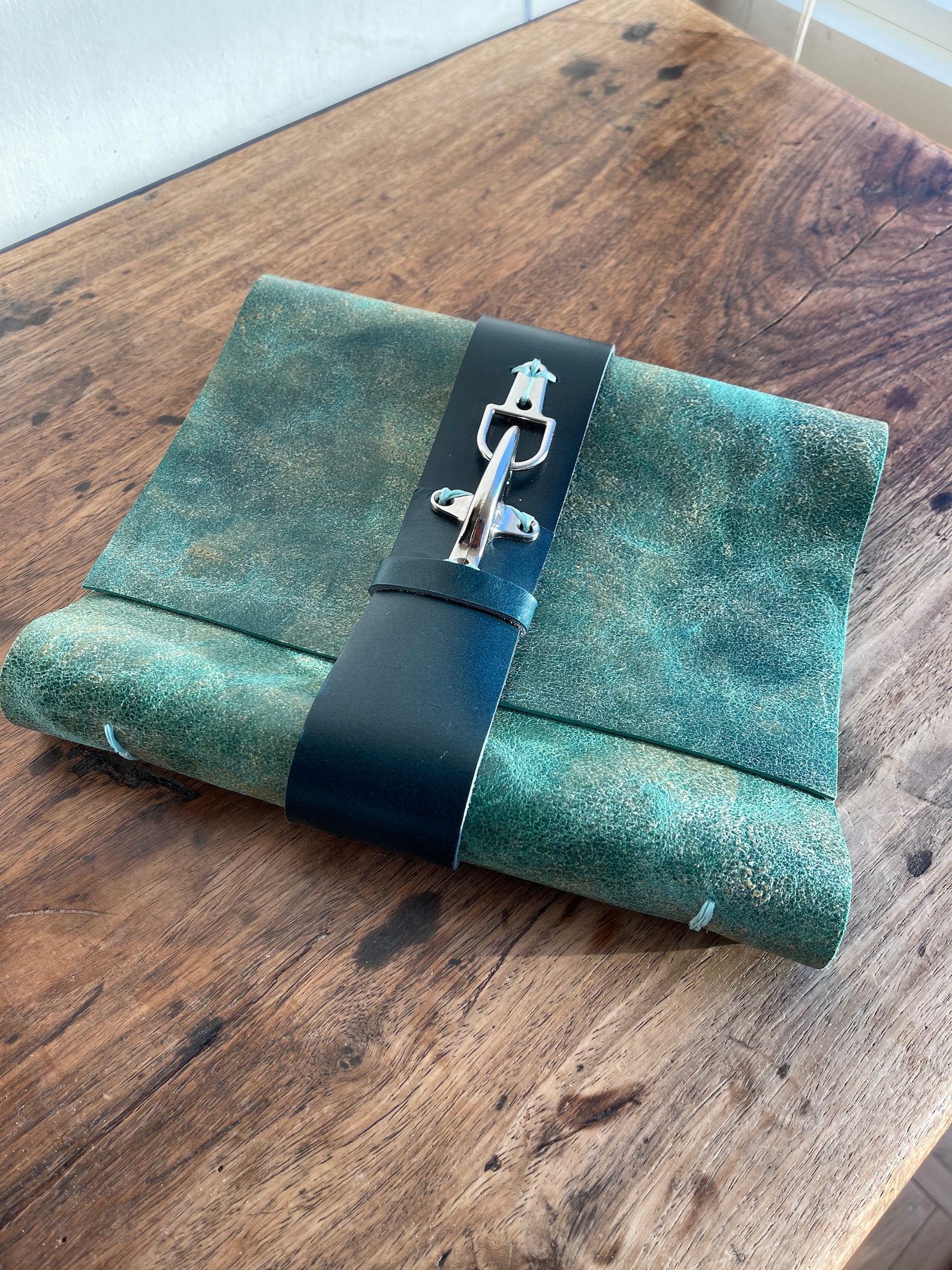 6 Ring Binder / Jade 6 Ring Planner / 6 Ring Leather Organizer - Etsy