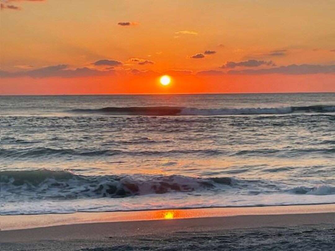 Reflective Sunset Manasota Key Beach - Etsy