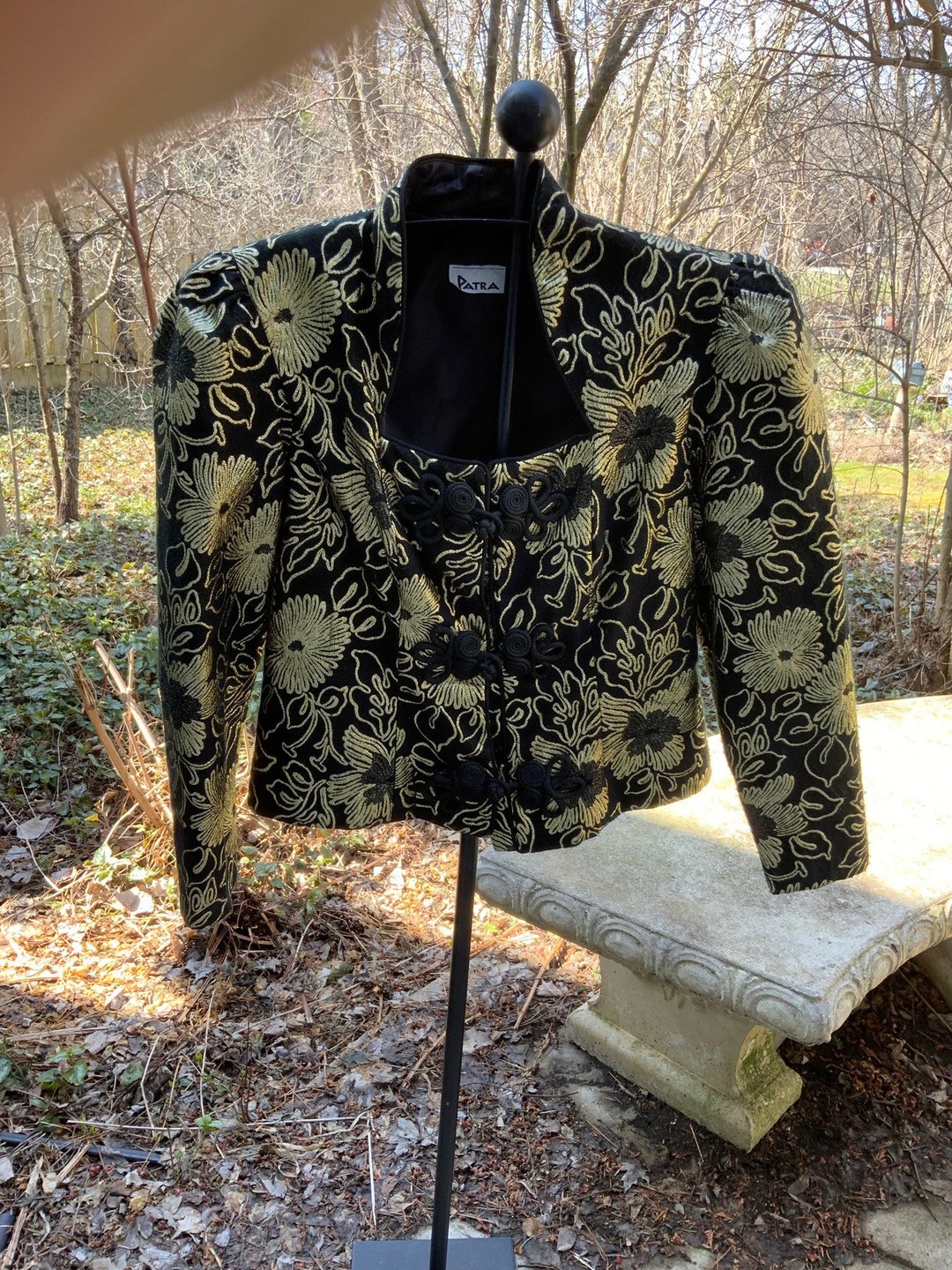 Gold and Black Evening Top/jacket by Patra Will Easily Dress up a ...