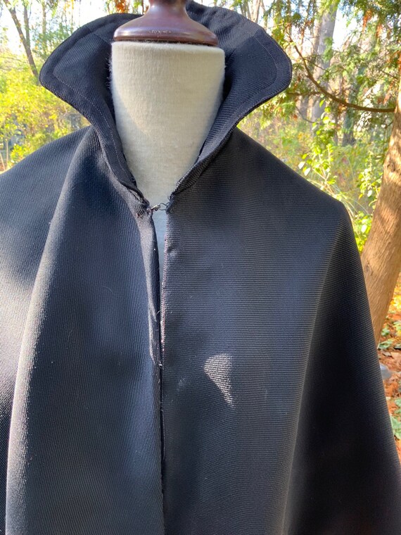 Victorian wool cape---serious turns to sweet with a p… - Gem