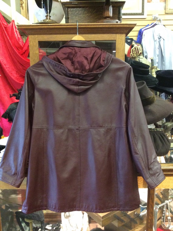 Men's king-sized Italian leather coat by Alta Moda Fi… - Gem