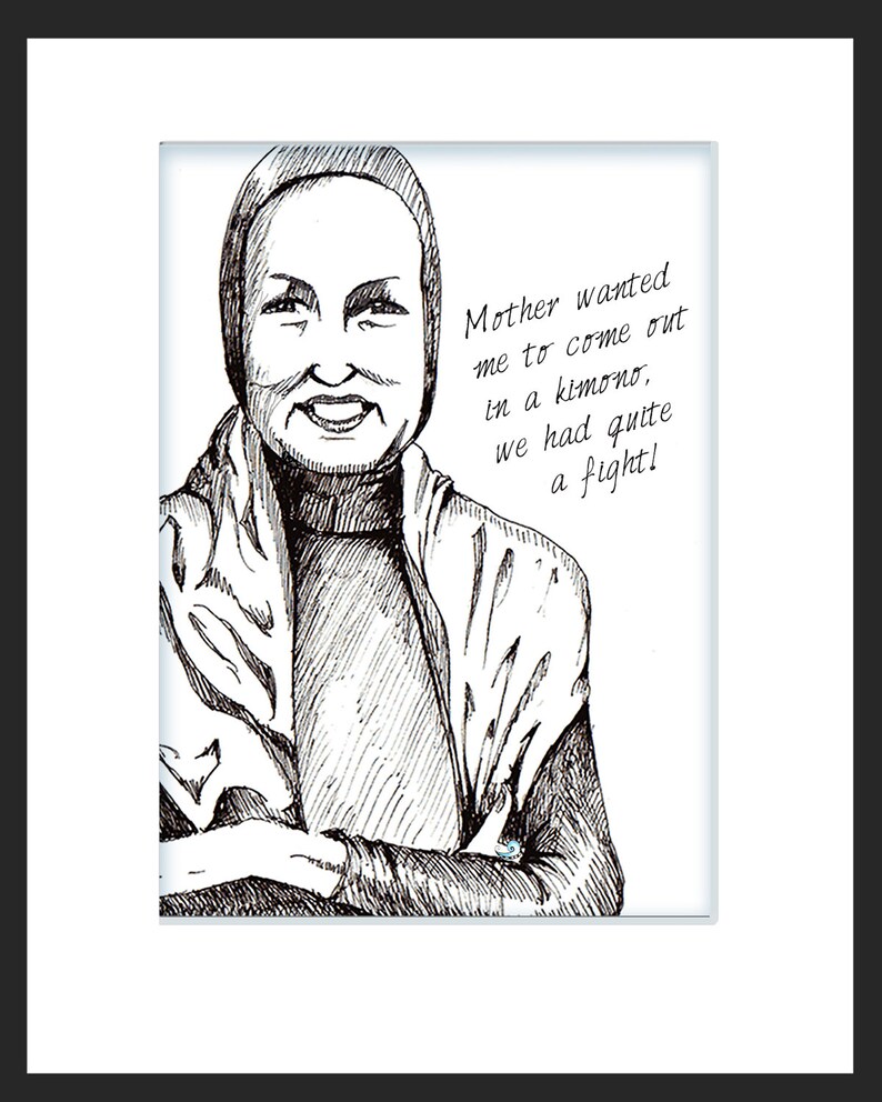 Original Little Edie Art Stuanch Character Little Edie Beale - Etsy