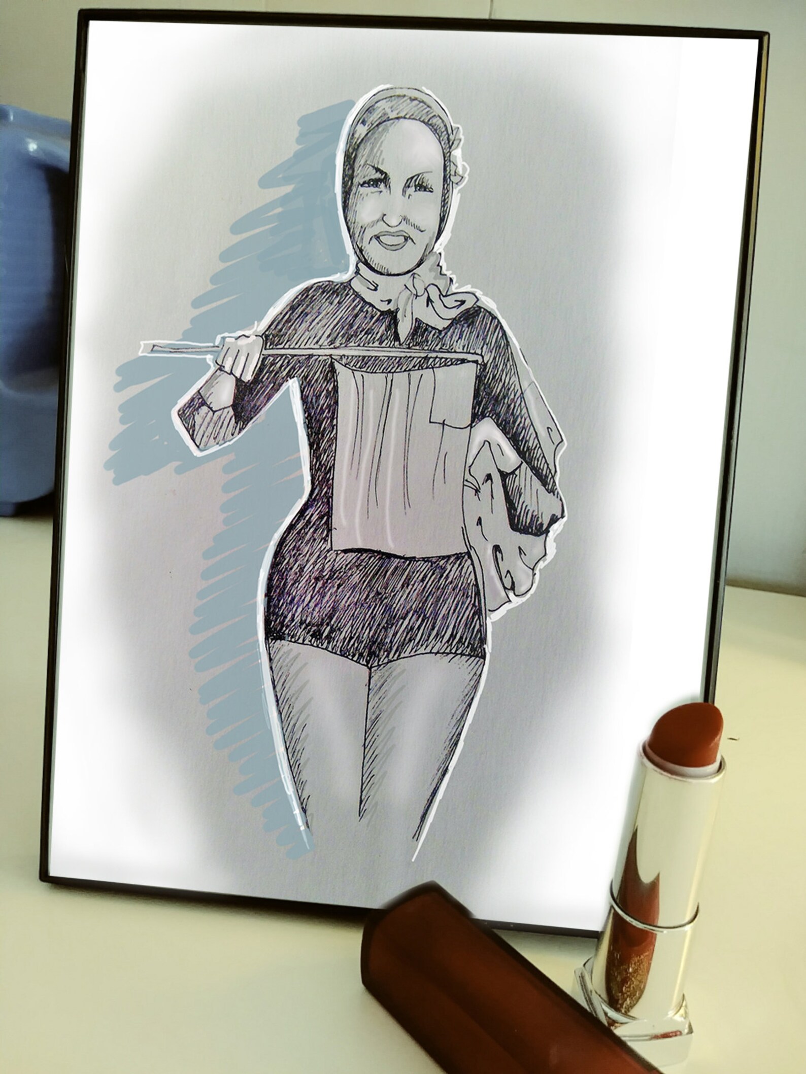 Little Edie FRAMED 6x8 Print Little Edie Beale Original Edie - Etsy