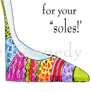 Illustrated High Heel Shoe Quote 5x7 Art Print With Soleful Message - Etsy