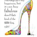 Illustrated Shoe Art Print With Funny Shoe Quote - High Heel Art, Funny ...