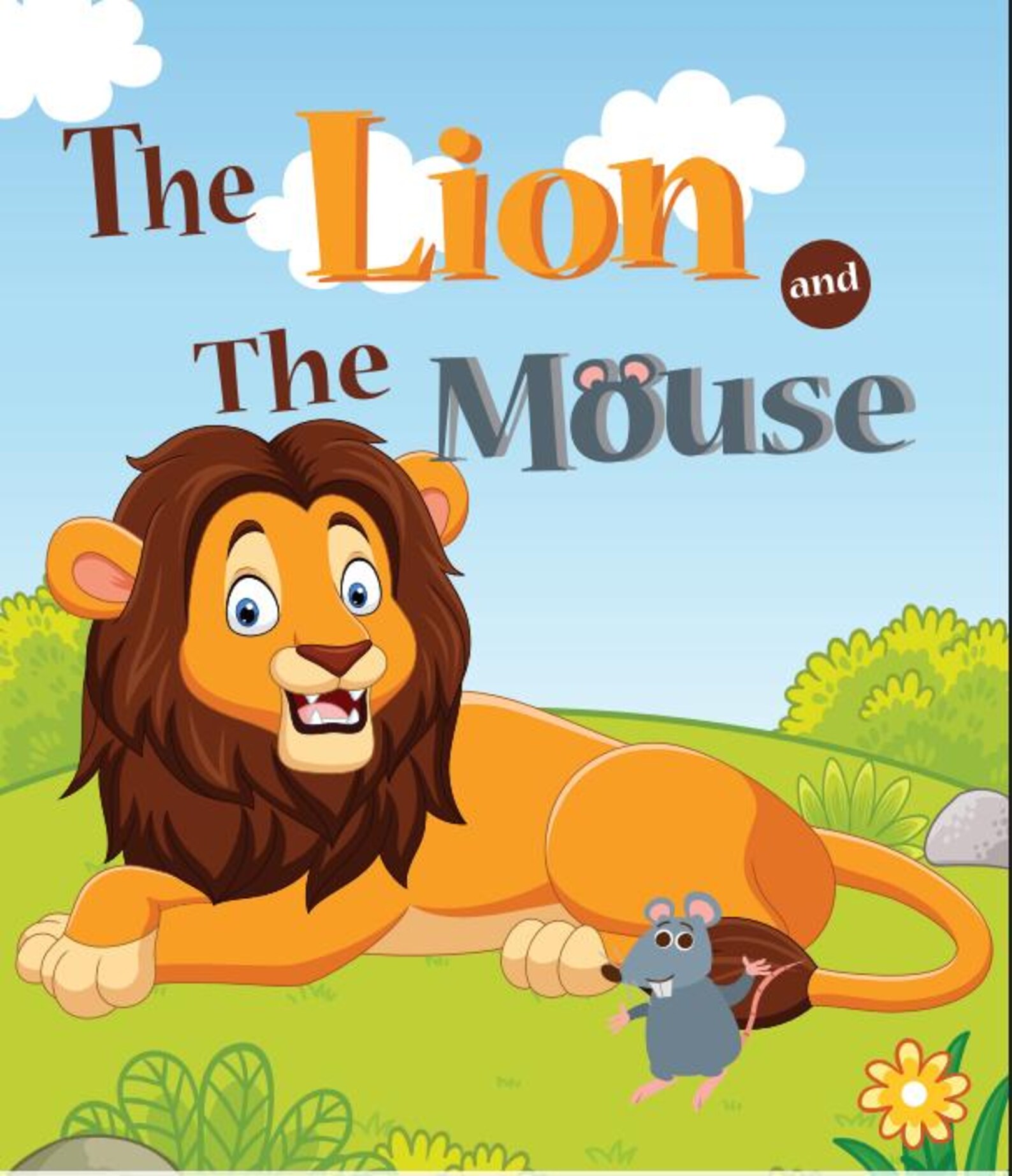 The Lion and the Mouse | Children's Story Book | Story Book for Kids ...