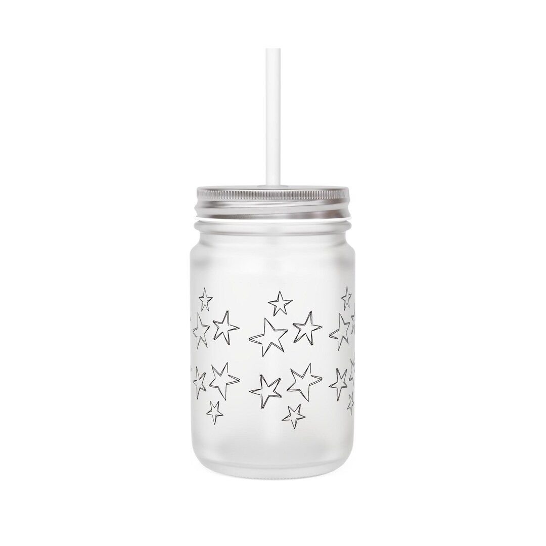 Starlight Mason Jar, Galaxy Home Decor, Constellation Kitchen Storage ...