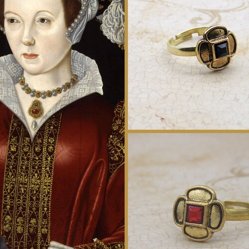 Historical Reproduction Tudor Ring Medieval Ring Catherine - Etsy