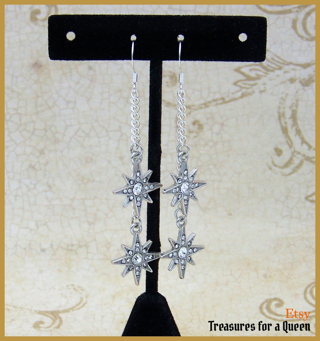 Christine Daae Star Earrings - Phantom of the Opera Mary Stuart ...