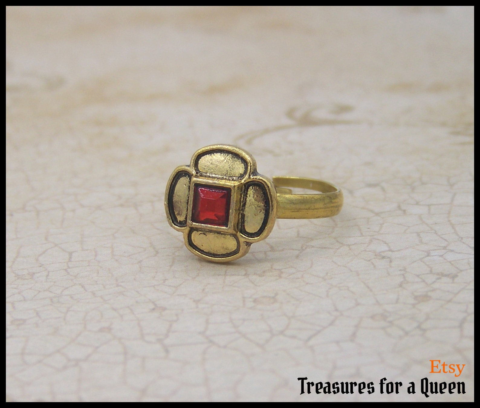 Historical Reproduction Tudor Ring Medieval Ring Catherine - Etsy