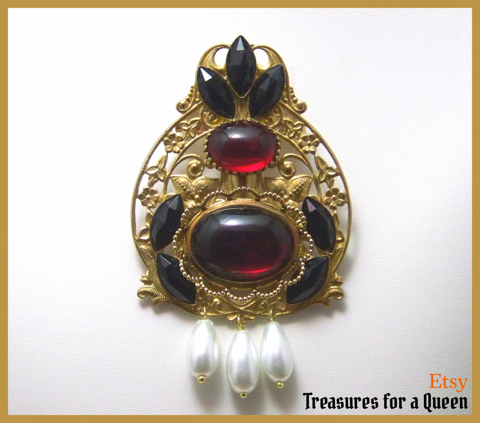 Historical Reproduction, Medieval Brooch, Medieval Jewelry, Renaissance ...