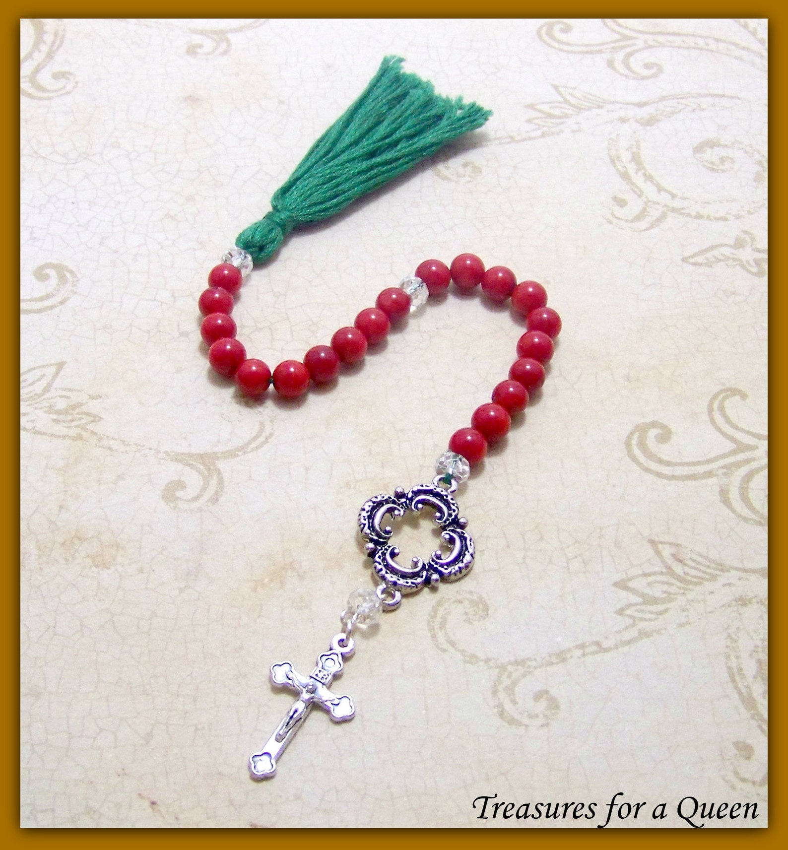 Medieval Rosary Paternoster Medieval Prayer Beads Bamboo | Etsy