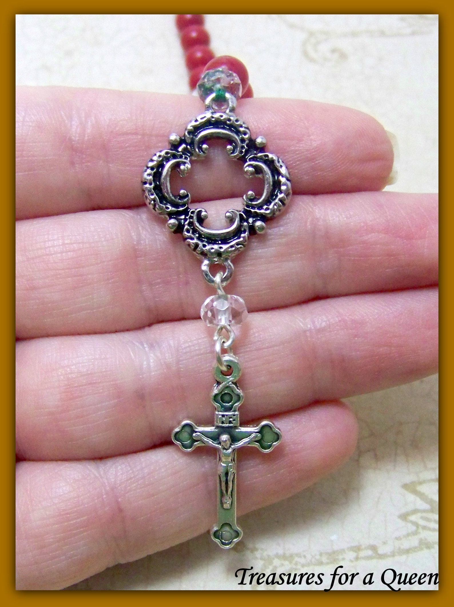 Medieval Rosary Paternoster Medieval Prayer Beads Bamboo | Etsy