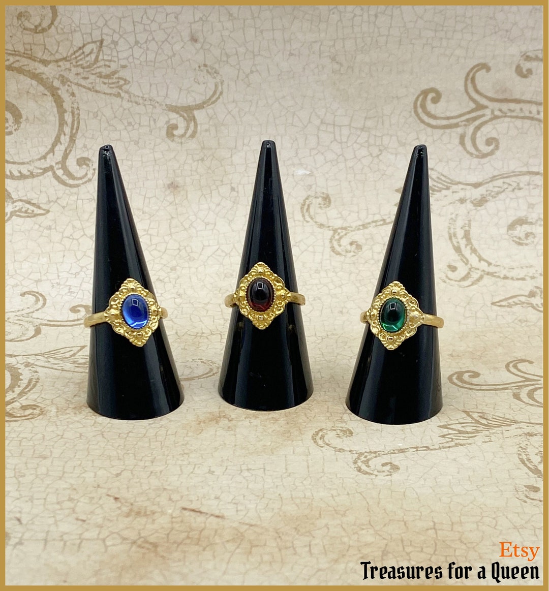 Tudor Replica Ring Adjustable Medieval Historical Ring Choose Your ...