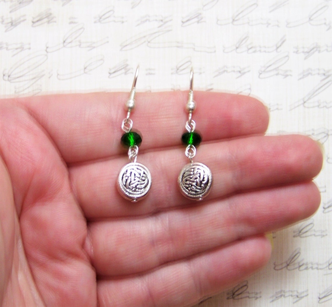 Celtic Earrings Outlander Jewelry Scottish Jewelry Celtic - Etsy