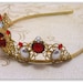 Medieval Tudor Tiara - Handmade Reign Catherine De' Medici Wire Wrapped ...