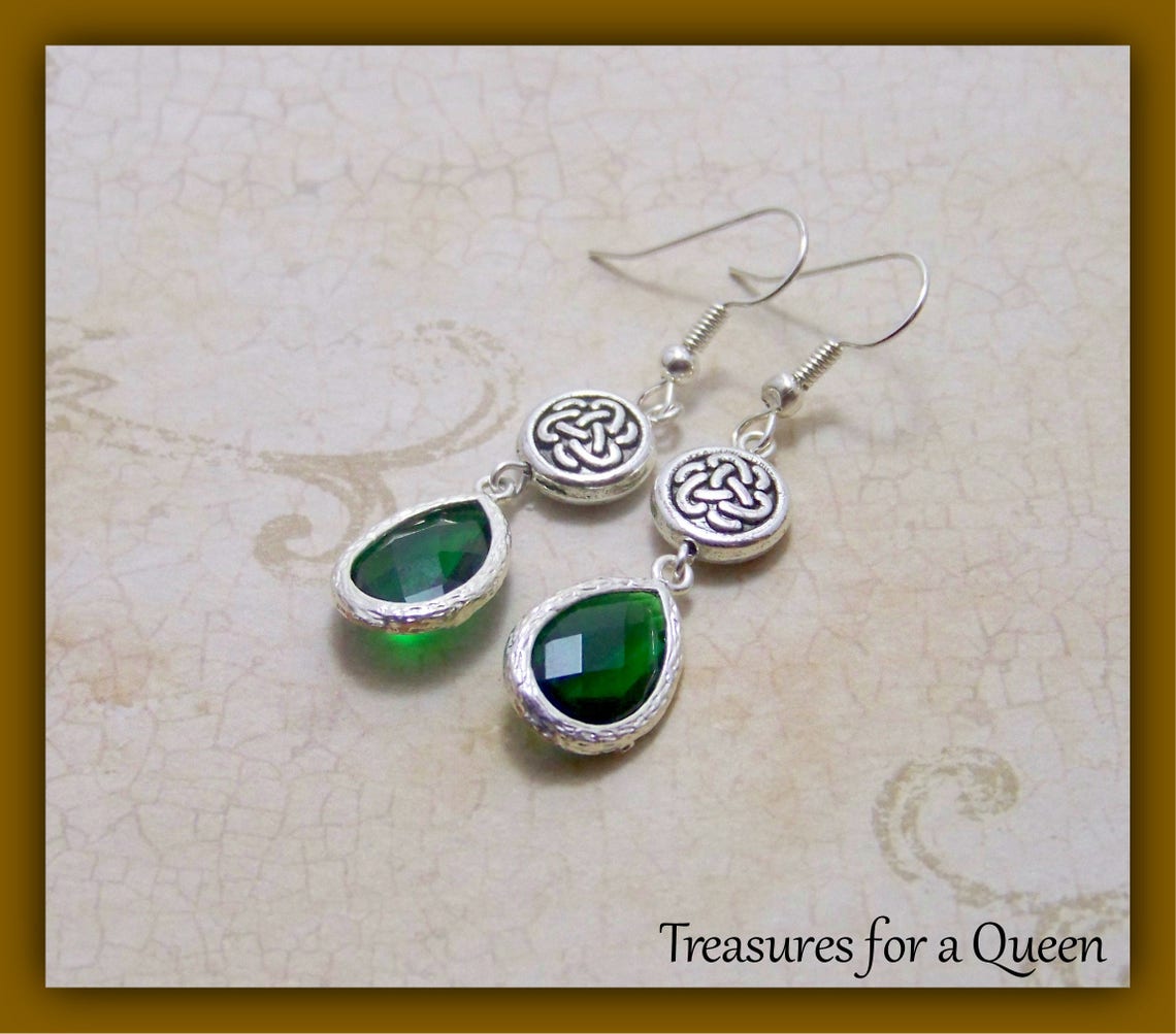 Celtic Earrings Outlander Jewelry Scottish Jewelry Celtic | Etsy