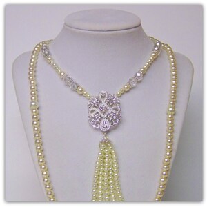 Art Deco Necklace, Great Gatsby Jewelry, 1920s Necklace, Gatsby ...