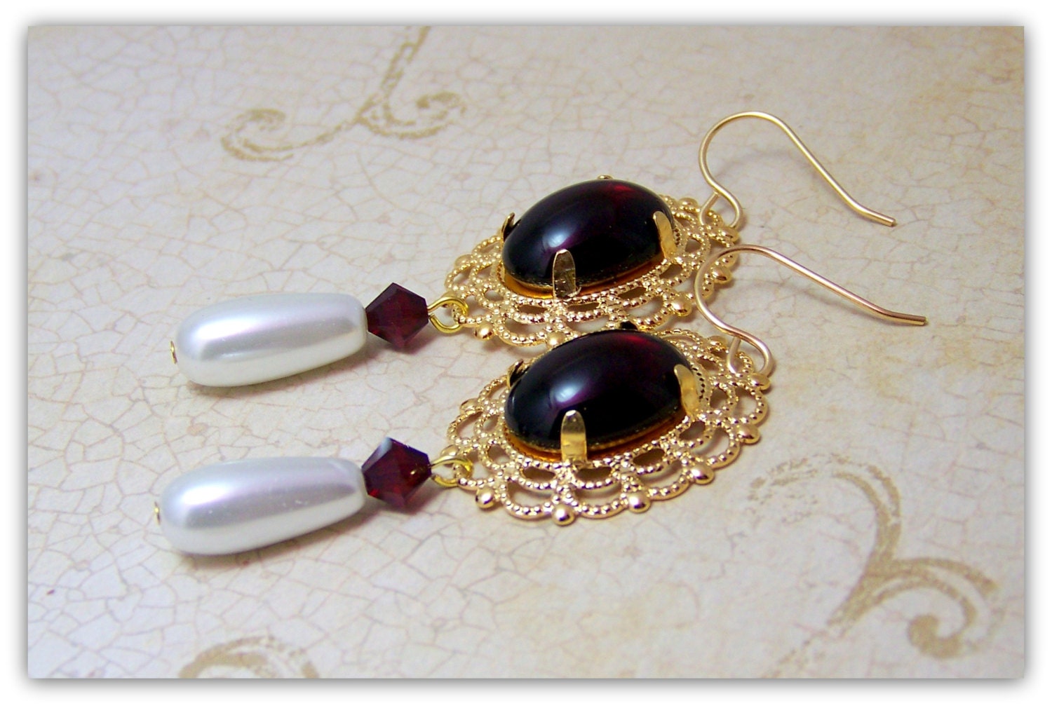 Medieval Earrings - Renaissance Earrings - Medieval Jewelry - Tudor ...