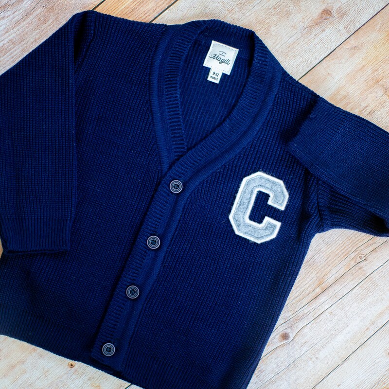 Letterman Sweater - Etsy