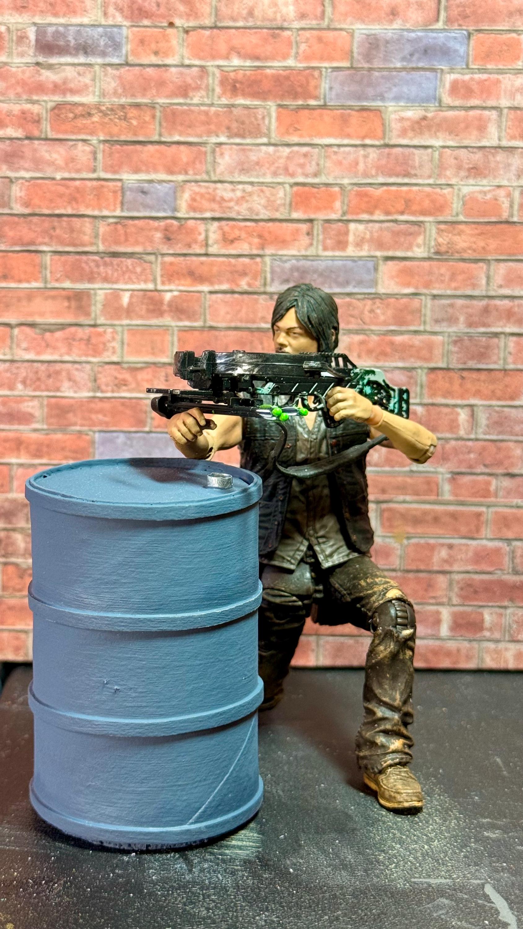 1:12 Scale, Oil Barrel, Figures, Diorama, Crafts, Collections ...