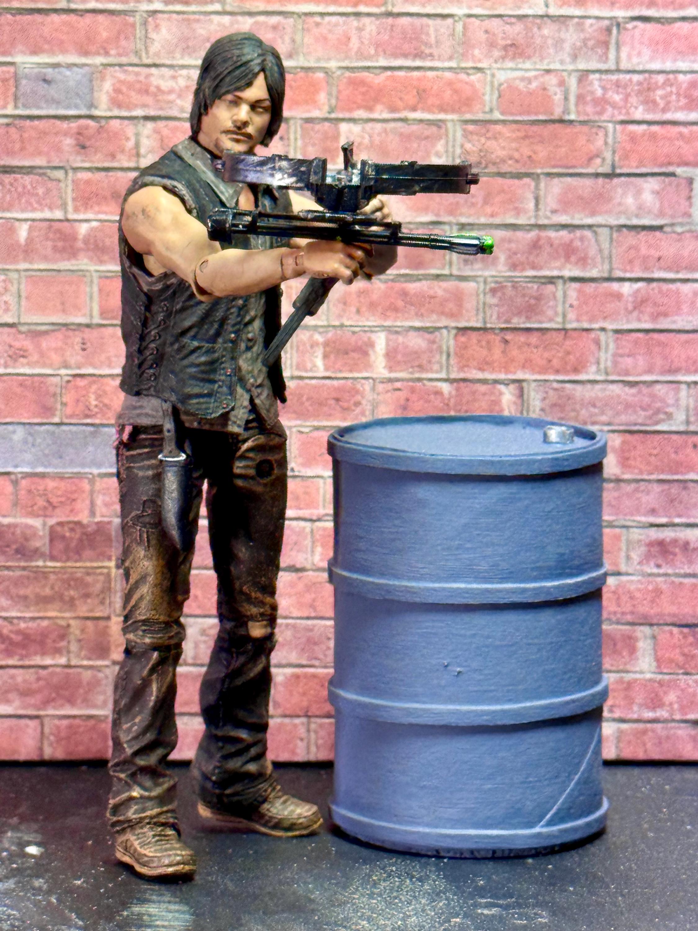 1:12 Scale, Oil Barrel, Figures, Diorama, Crafts, Collections ...