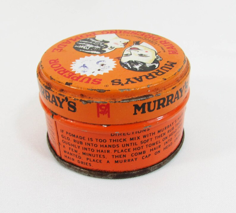 1930s Murrays Hair Drerssing Pomade Tin - Etsy