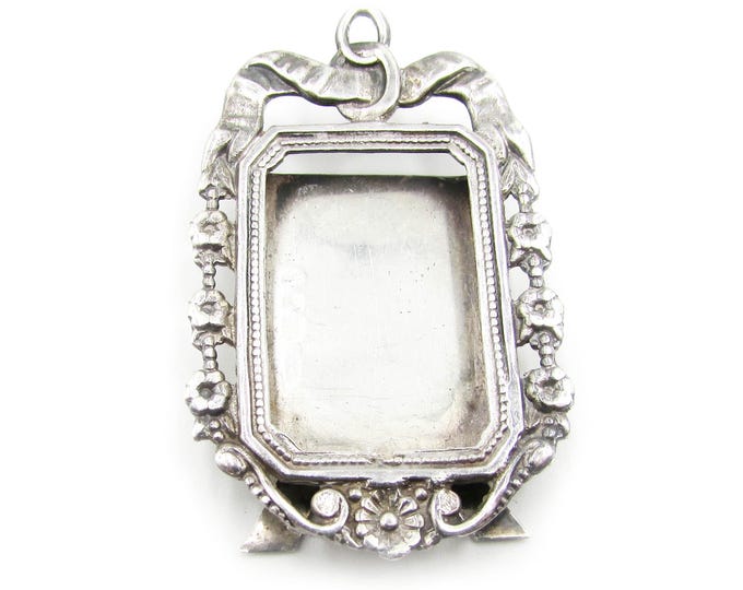 BAC English Hallmarked Sterling Mini Frame / Pendant 1980s - Etsy