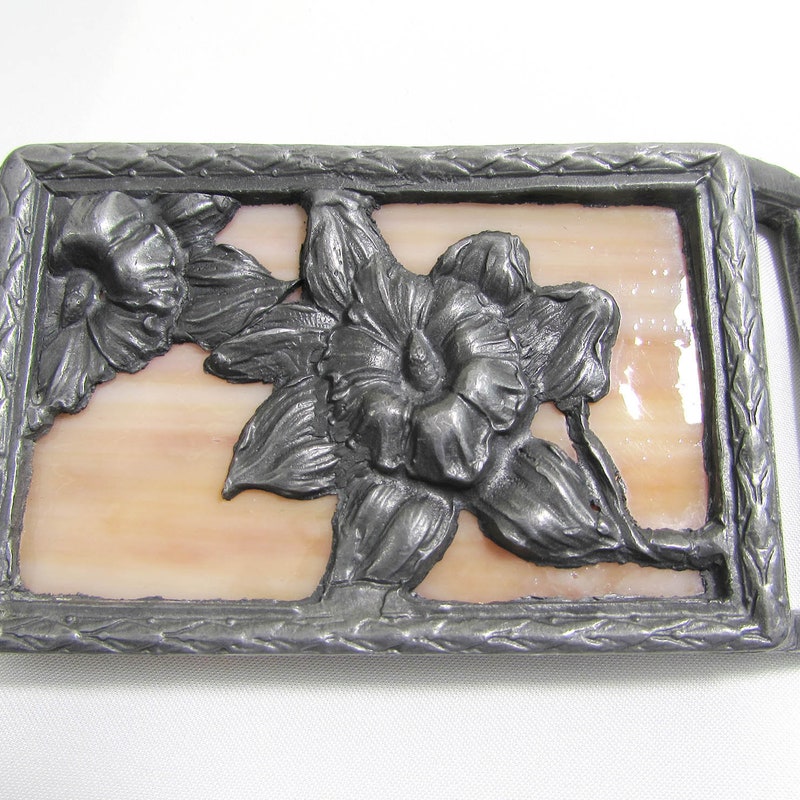Glass Belt Buckle - Etsy