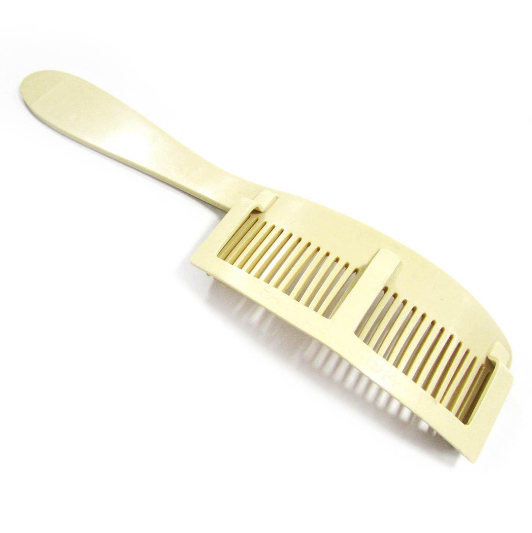 Antique Celluloid Hair Cutting Comb - Barber Comb - 2 Layer - Patent ...