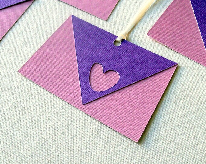 Shades of Purple Hang Tags - Etsy