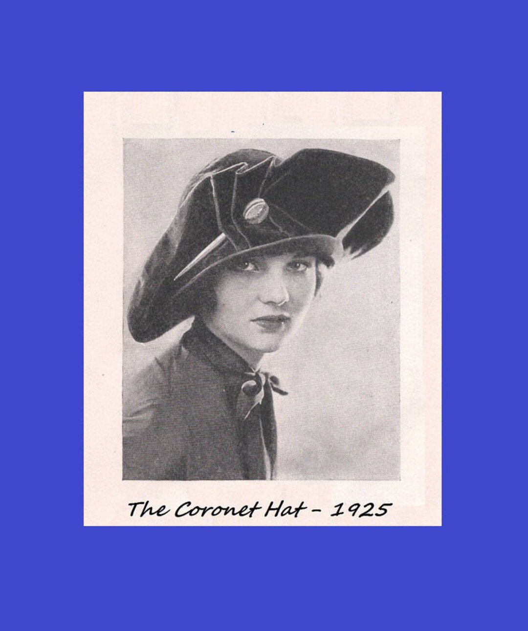 1920's Millinery Coronet Hat Making Instructions Fall 1925 Reproduction ...