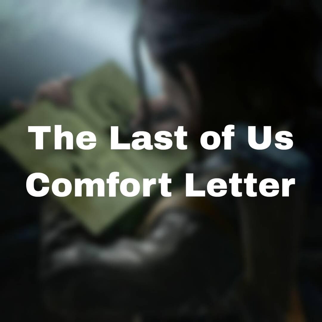 The Last of Us Comfort Letter - Etsy