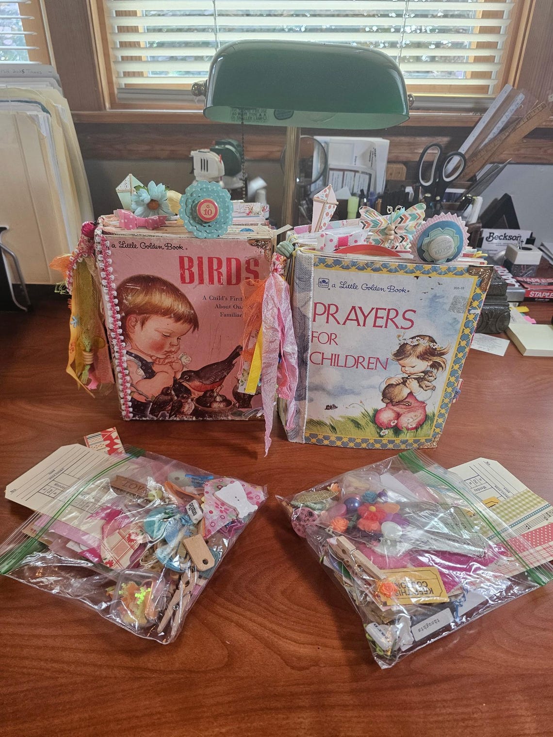 Golden Book Junk Journals - Etsy