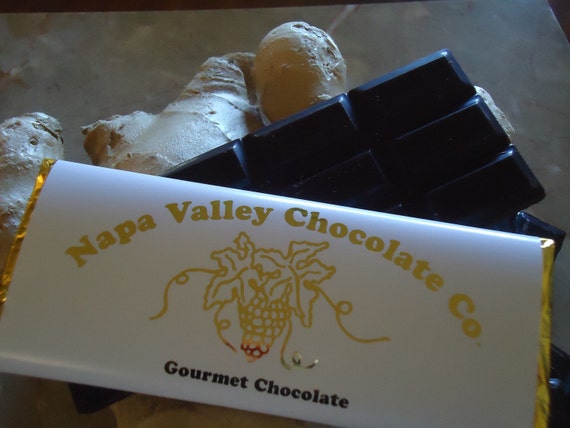 Candied Ginger Chocolate Bars from Napa Valley Chocolate Company by ...
