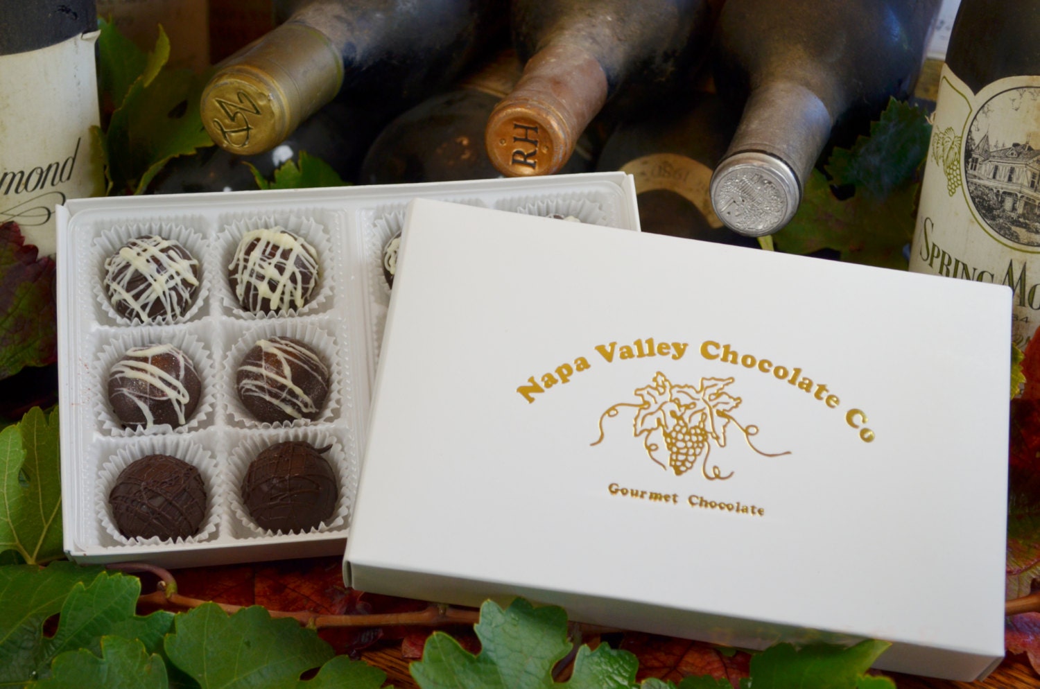Winery Cellar Chocolate Truffle Collection From Napa Valley Chocolate ...